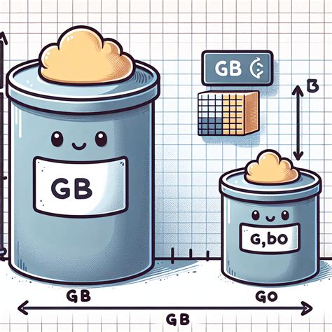 Quelle Est La Différence Entre Gb Et Go Quest Ce Qui Est Plus Grand