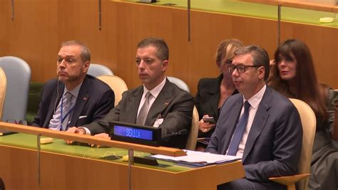 Укратко 24 септембар Вучић се обратио у УН Москва одговорила на план победе Зеленског — Rt