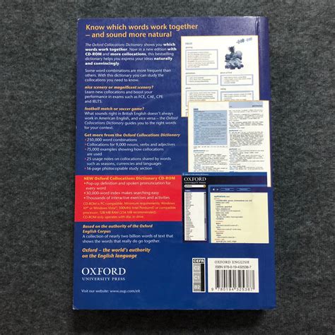 Oxford Collocation Dictionary Hobbies And Toys Books And Magazines Assessment Books On Carousell