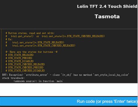 The Problem Of The Touch Screen Function Of Ili In The Lvgl Mode Arendst Tasmota