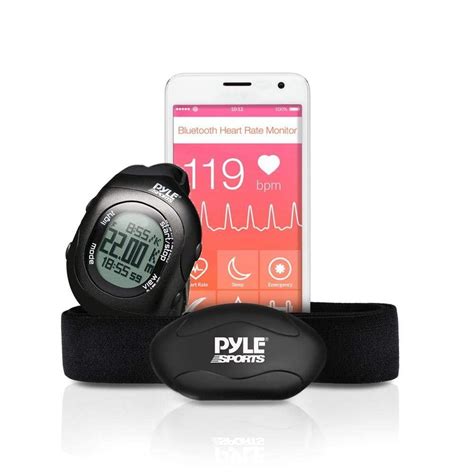 Upgraded Version Pyle Fitness Heart Rate Monitor with Digital Wrist ...