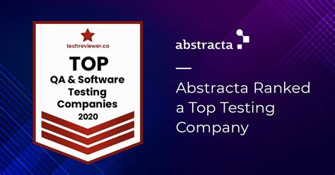 Abstracta Ranked As A Top Qa And Software Testing Company On Techreviewer