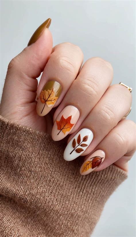 23 Fall Nail Art Ideas Cozy Autumn Designs We Heart Nail Designs