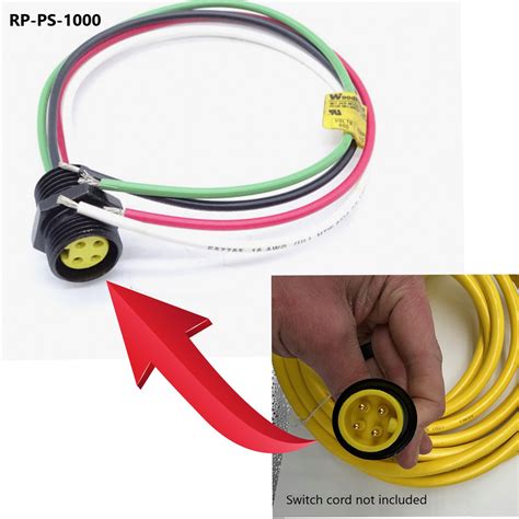 Chief Frame Machine Pump 4p Threaded Electrical Socket Connector