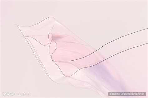梦幻渐变透明飘带纹理设计图 其他 广告设计 设计图库 昵图网