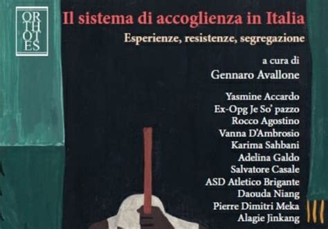 Presentazione Del Libro Il Sistema Di Accoglienza In Italia