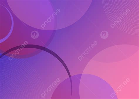 Purple Geometric Circle Superimposed Gradient Background Wallpaper