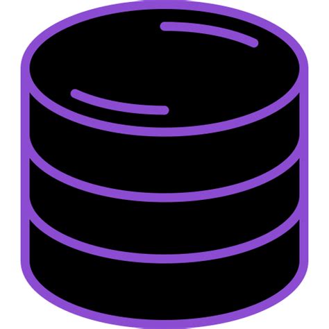 Database Generic Outline Color Icon