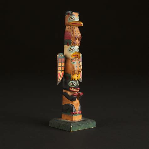 Eli Tait Chief Kian Model Totem Pole Mutualart