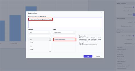 Customizing Chart Titles Using Parameters In Bold Reports