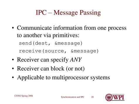 PPT More On Synchronization Interprocess Communication IPC PowerPoint Presentation ID