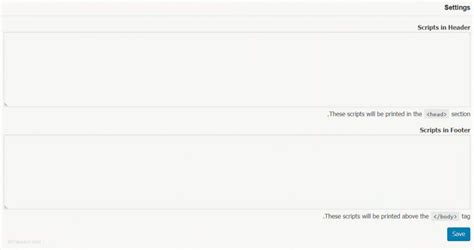 قرار دادن و درج کد در هدر و فوتر در وردپرس با افزونه Insert Headers and