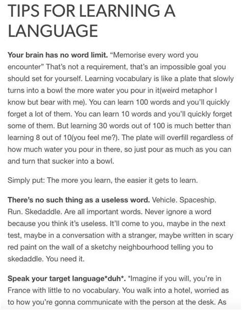 tips for learning a language language learning tips artofit