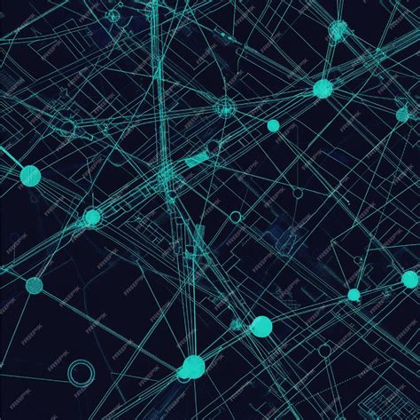 A Detailed Network Topology Map Showing Different Layers Of The