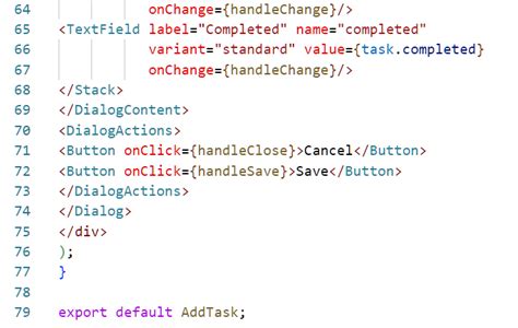 Solved I Am Using React To Build A Front End For A Task Chegg