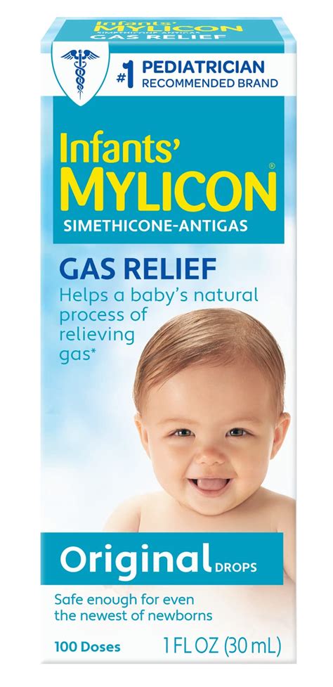 Mylicon Gas Relief Drops for Infants - Original Formula 1oz | Effective ...