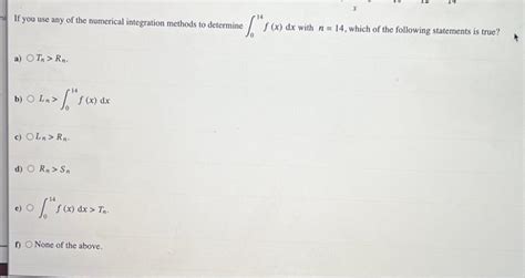 solved let y f x be a function whose graph is given below