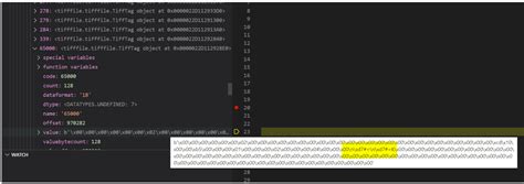 Binary Tiff Tag Data Buffer Strange Hex Values For Floating Point Variables Stack Overflow
