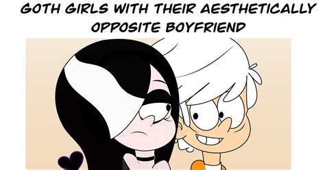 Cartoon Theloudhouse Fanart Goth Gf Meme Pixiv