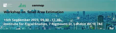 Workshop On Small Area Estimation Escoe Escoe
