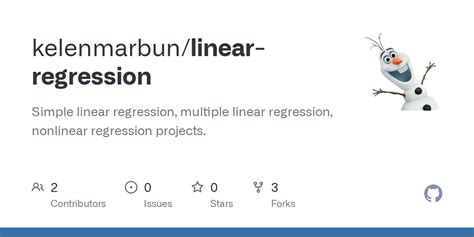GitHub Kelenmarbun Linear Regression Simple Linear Regression Multiple Linear Regression