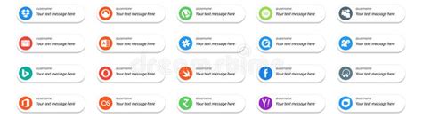 Social Media Follow Button And Text Place Like Waze Swift Microsoft Access Opera Editorial