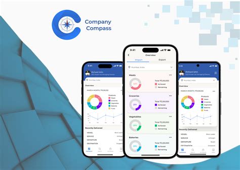 Company Data Management App UI Design Behance