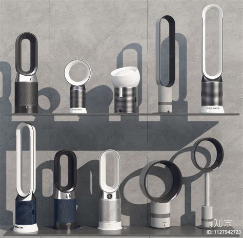 空气净化器3d模型下载【id 1127942723】 知末3d模型网