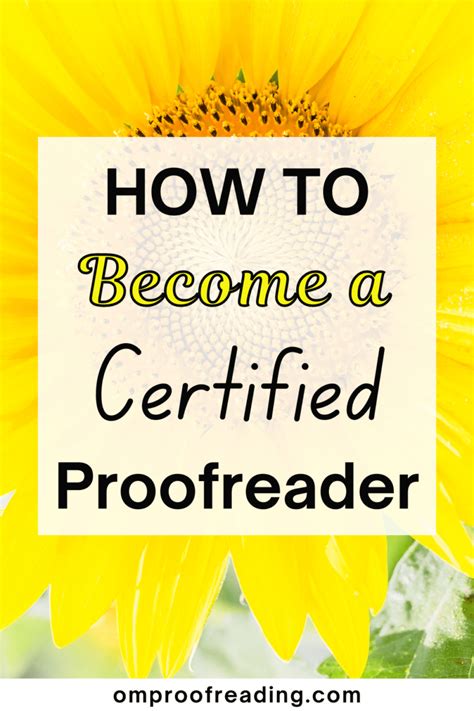 How To Become A Certified Proofreader Artofit