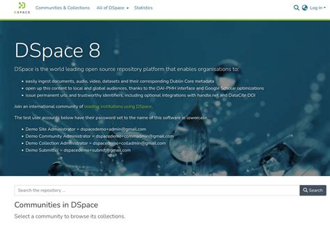 DSpace X Installation Manual Library Information Science Education Network