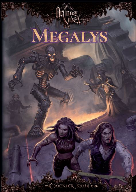 Arcane Codex Megalys Nackter Stahl Verlag DriveThruRPG