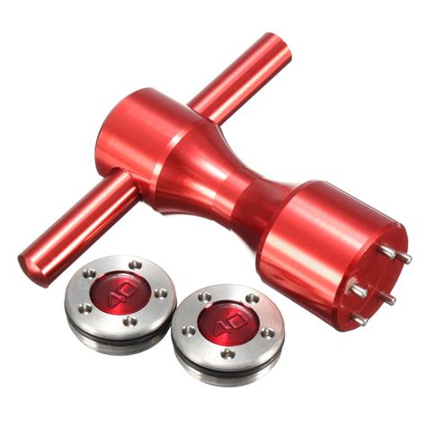 2pcs For Titleist Scotty Cameron Putters Red Golf Weights Wrench Spanner Tool 10g 15g 20g 25g
