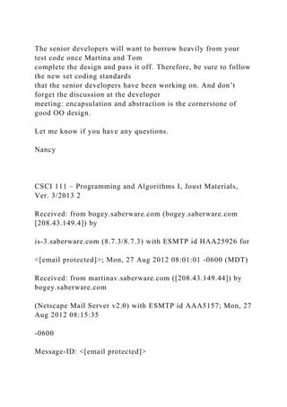 Ver CSCI Programming And Algorithms IProj Docx