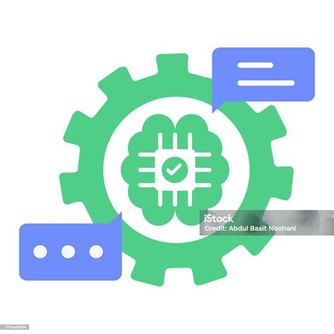 Ai Workflow Optimization Icon Representing System Workflow Tuning Ai Process Optimization