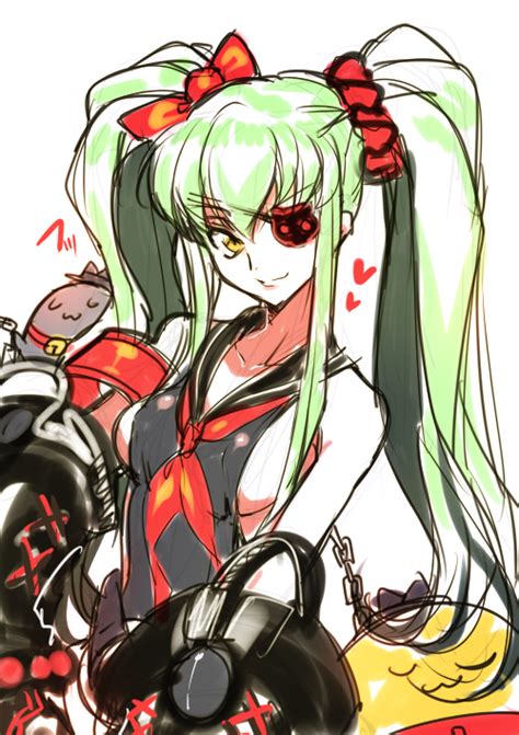 C C Cheese Kun And Pohwaran Code Geass And More Drawn By Creayus Danbooru
