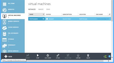 Create An Azure RemoteApp Template From An Azure VM