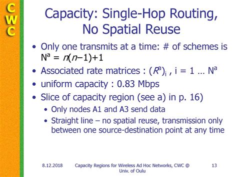 capacity regions for wireless adhoc networks ppt download
