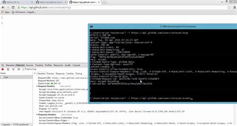 Curl Api Github User Octocat Orgs Events Get Json 720p Youtube