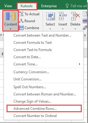 How To Quickly Condense Rows Based On Same Value In Excel