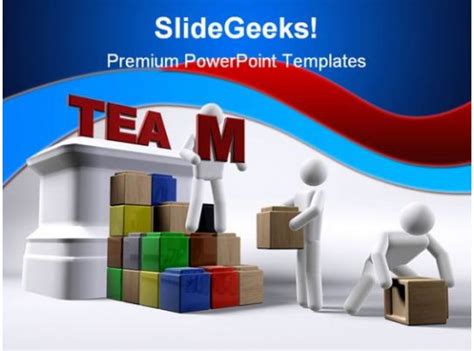 Team Building People Teamwork PowerPoint Template PowerPoint Slide Presentation Sample