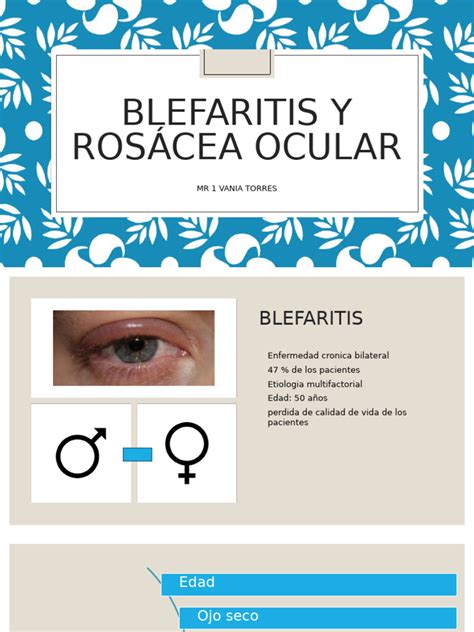 Blefaritis Y Rosacea Ocular Pdf Especialidades Medicas