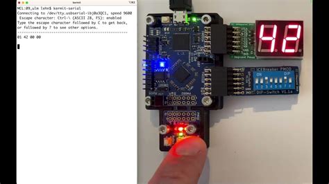 09 Icebreaker Fpga Example Ulm On Ice Youtube