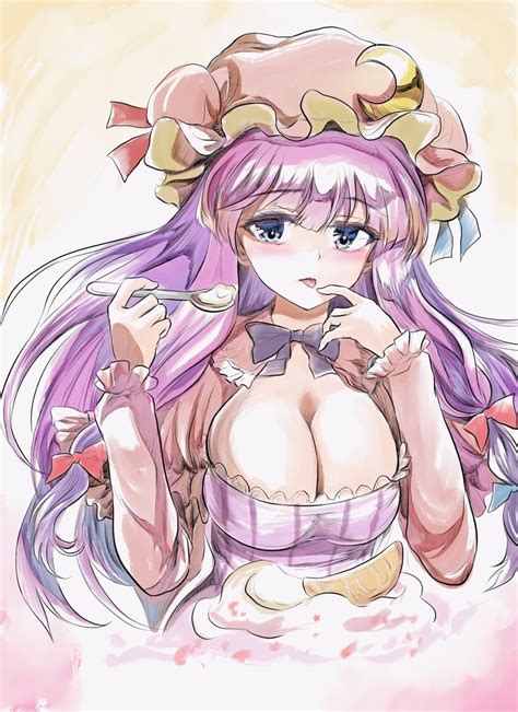 Patchouli Knowledge Touhou Drawn By Namiki Remiter Danbooru