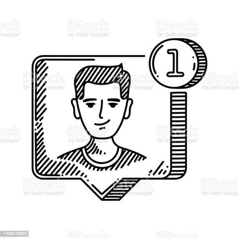Social Media Line Icon Sketch Design Pixel Perfect Editable Stroke Logo