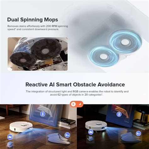 Buy Roborock Q Revo Maxv Robot Vacuum Mop Extend 7000pa Suction Power