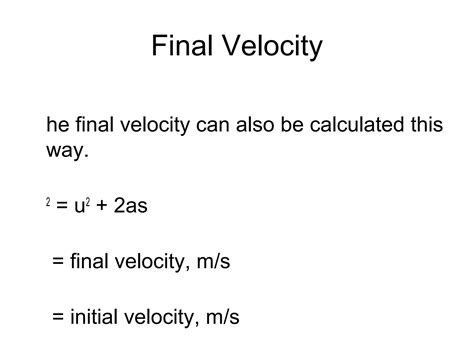 Physics 504 Chapter 10 Uniformly Accelerated Rectilinear Motion Ppt