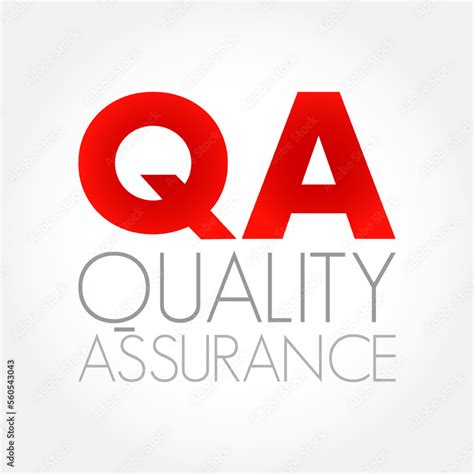 QA Quality Assurance Systematic Process Of Determining Whether A Product Or Service Meets QA Quality Assurance Systematic Process Of Determining Whether A Product Or Service Meets
