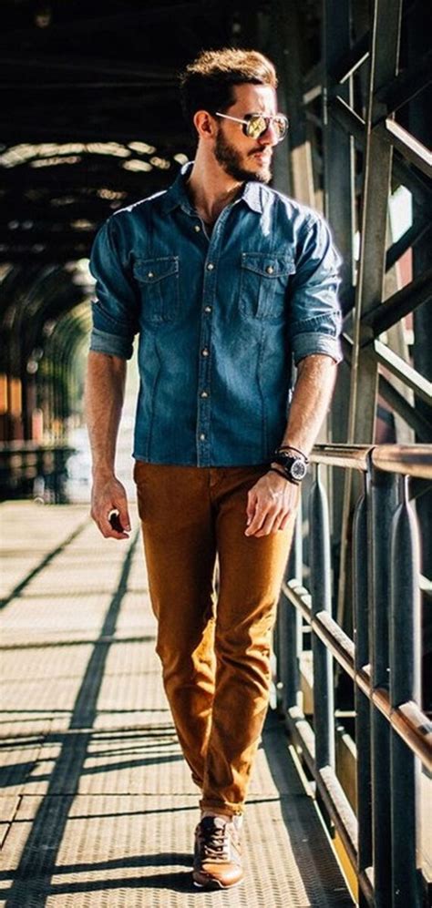 40 Mens Weapon Denim Shirts Outfits For Men Machovibes
