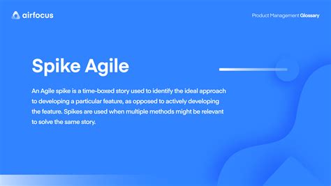 What Is A Spike In Agile Definition And Faq Airfocus