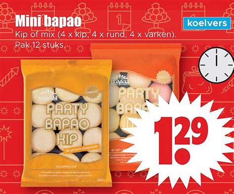 Mini Bapao Aanbieding Bij Dirk Folders Nl
